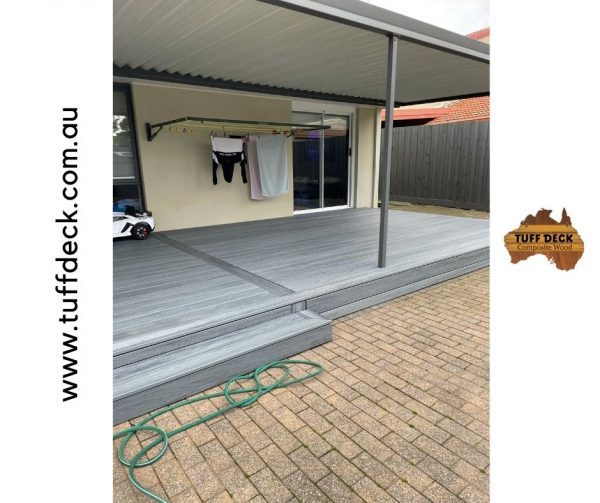 White Composite Decking Boards - Custom Size Available | Tuff Deck ...